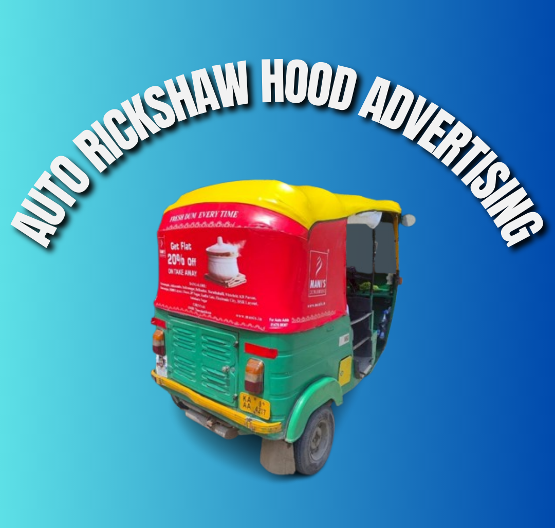Auto Rickshaw Hood Advertising