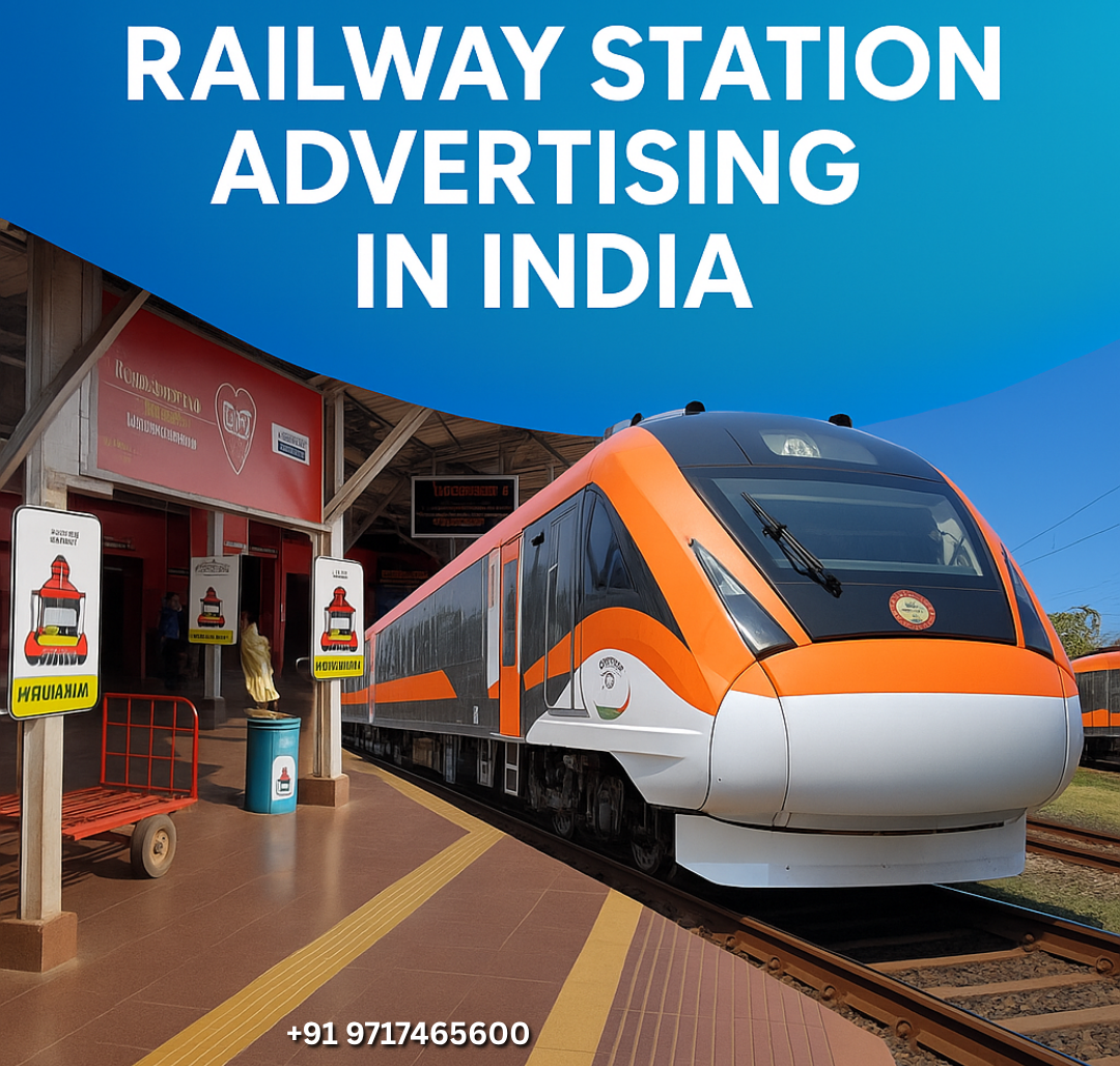 Indian Railway Advertising | Train Branding, DOOH & Audio Ads Across India